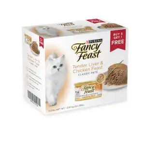 Fancy Feast Classic Tender Liver & Chicken Feast 85g X6 — Cats Garage