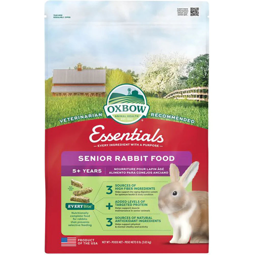 Oxbow Essentials Senior Rabbit Food (2 Sizes) — Cats Garage